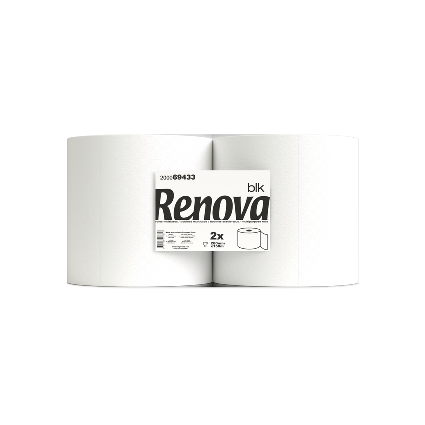 ROLO DE COZINHA RENOVA DRY PACK (2ROLOS)